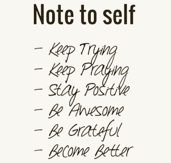 Monday Motivation: Note to Self – Dear Future,